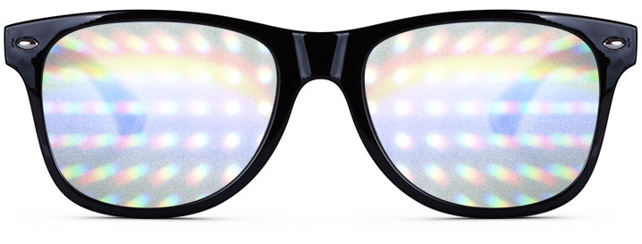 Wayfarer Diffraction Glasses